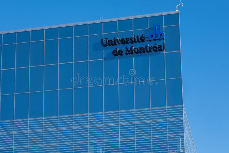 Facade of the Science Complex Building of the Universite De Montreal on ...