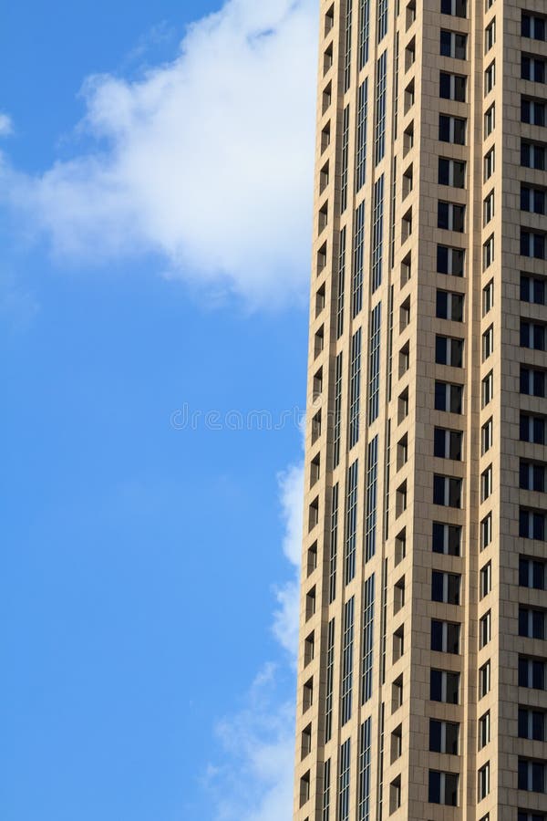 Facade of a skyscraper stock photo. Image of architecture - 26640938