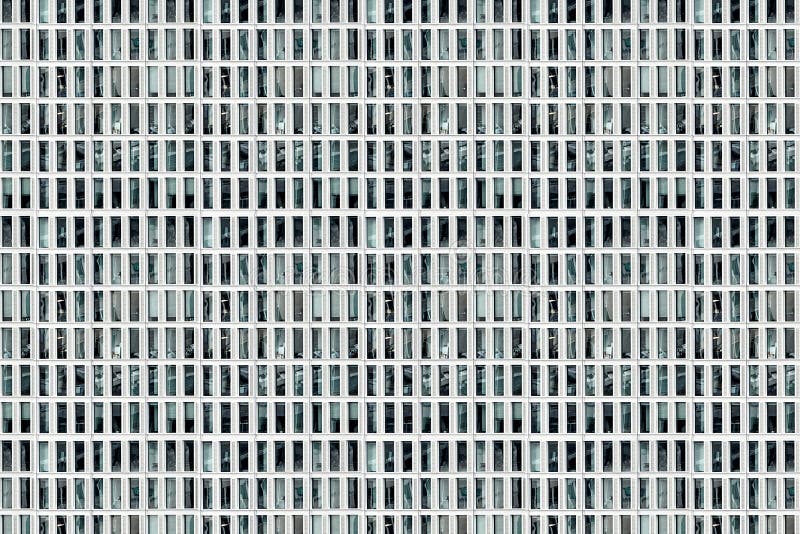 Facade of Skyscraper with Elongated Rectangular Windows, Abstract ...