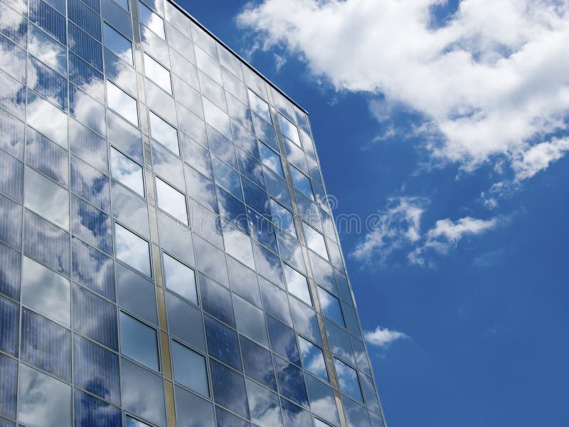 Facade with Solar Panels stock photo. Image of reflecting - 2677896
