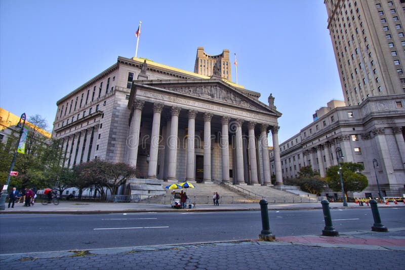 Surrogate`s Court Building, NYC Editorial Photography - Image of ...