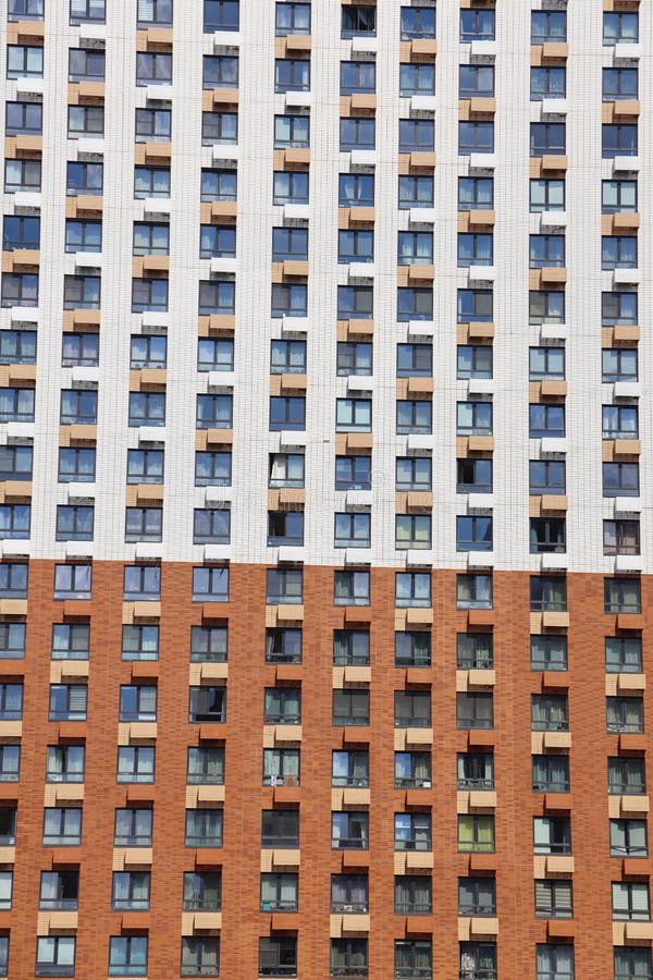 Facade of a Tall Modern House, Urban Background, Texture, Urbanism ...