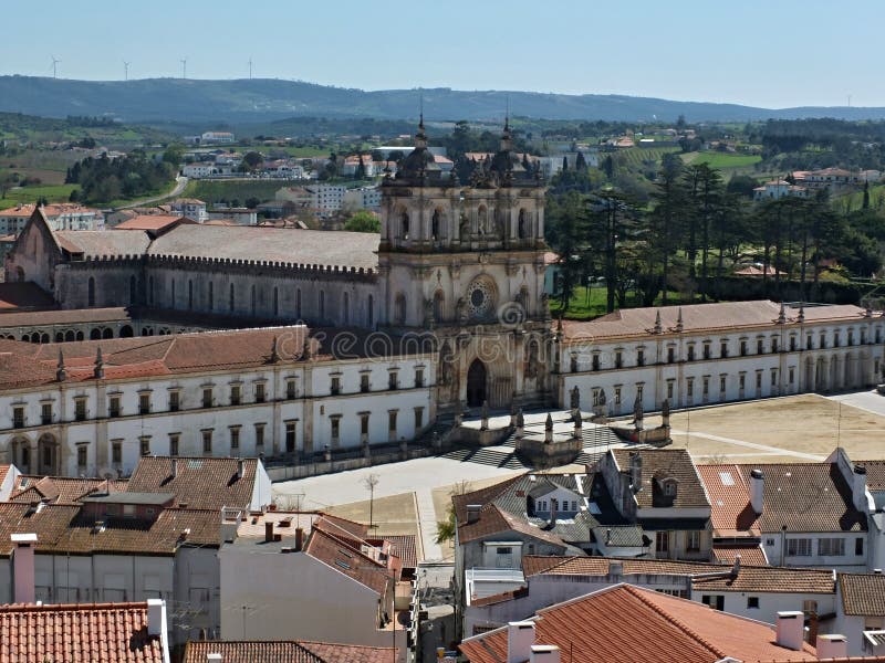 Monastery of Alcobaca, Centro - Portugal Stock Image - Image of ...