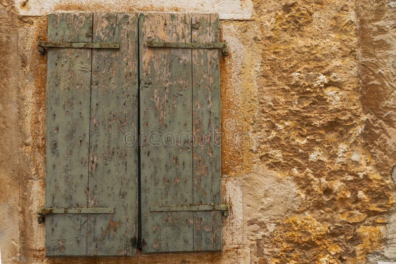 Facade window of European stock photo. Image of wooden - 262548790