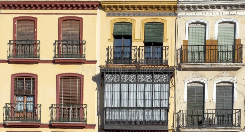 Facade with windows stock photo. Image of close, city - 28664896