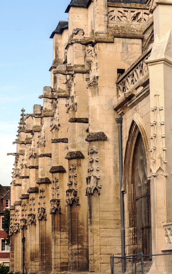 Facade with Windows and Gate Stock Image - Image of outdoor, beautiful ...
