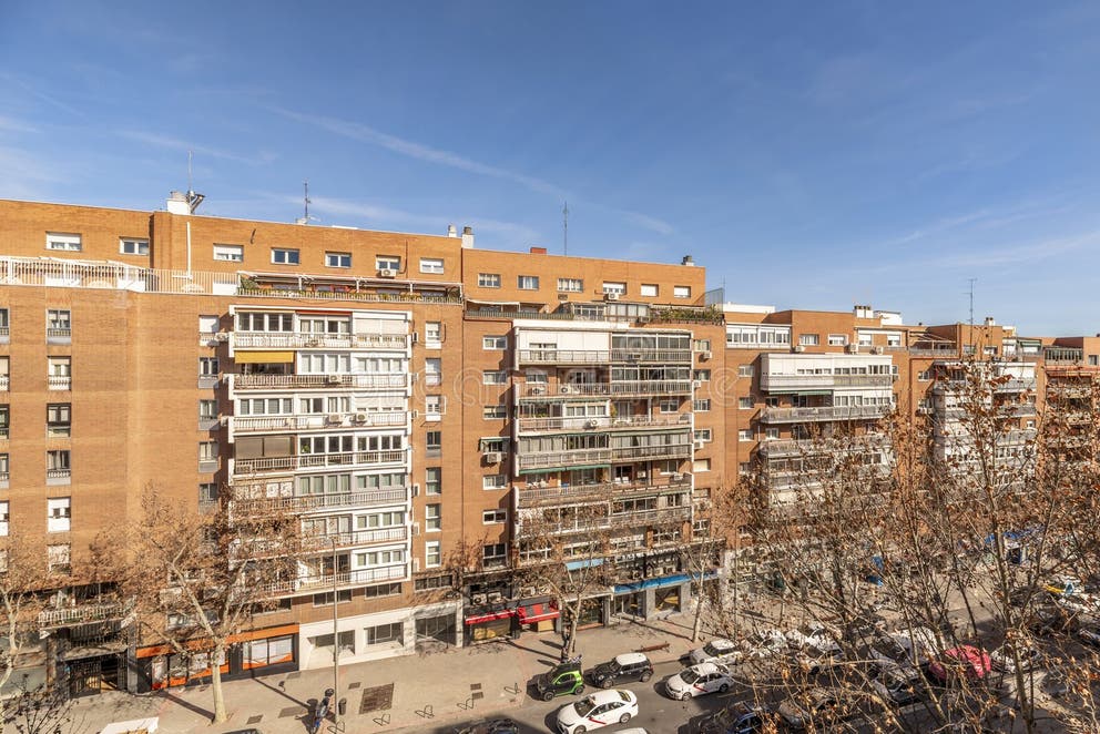 Facades Have Evolved Alongside Construction Techniques, Available Materials Stock Photo - Image ...