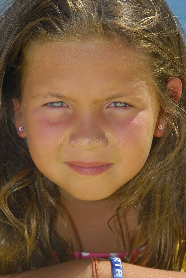 The face stock photo. Image of funny, water, female, kids - 11117526