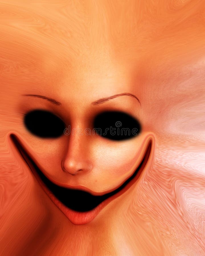 Face distorcida humana 6 ilustração stock. Ilustração de emocional ...