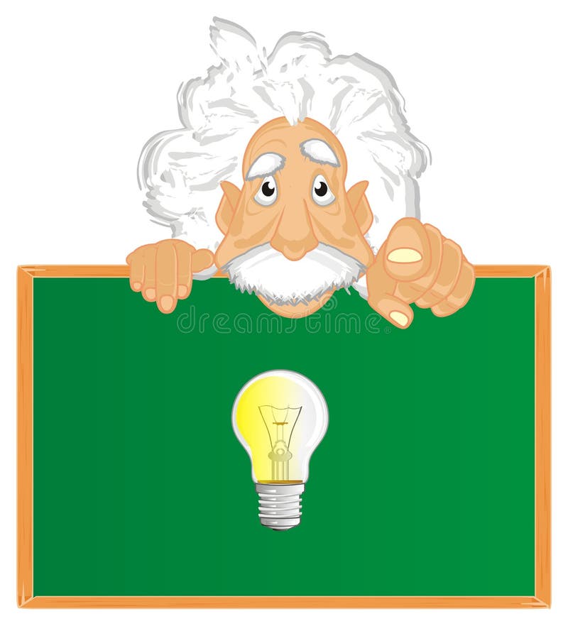 Albert Einstein Inventions Light Bulb