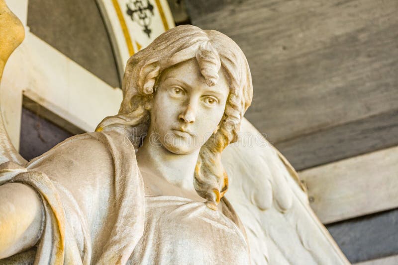 Face of angel stock image. Image of religion, closeup - 124789587