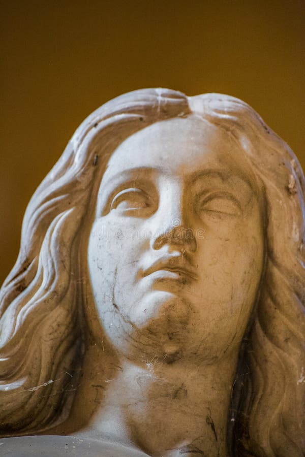 Face of angel stock image. Image of wings, christians - 124819539