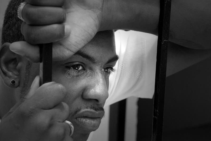 Face of an Angry African American Man Stock Photo - Image of young ...
