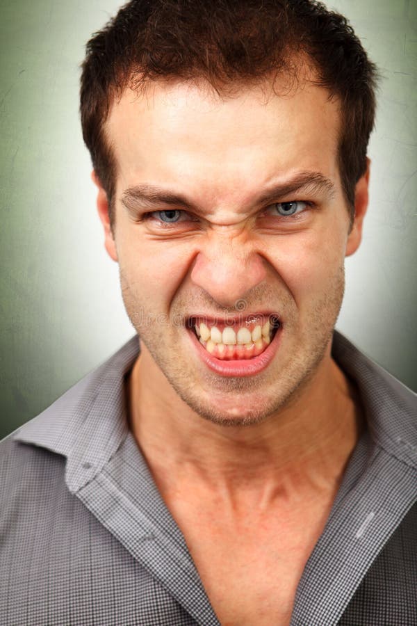 Face of angry furious man stock image. Image of people - 67239297