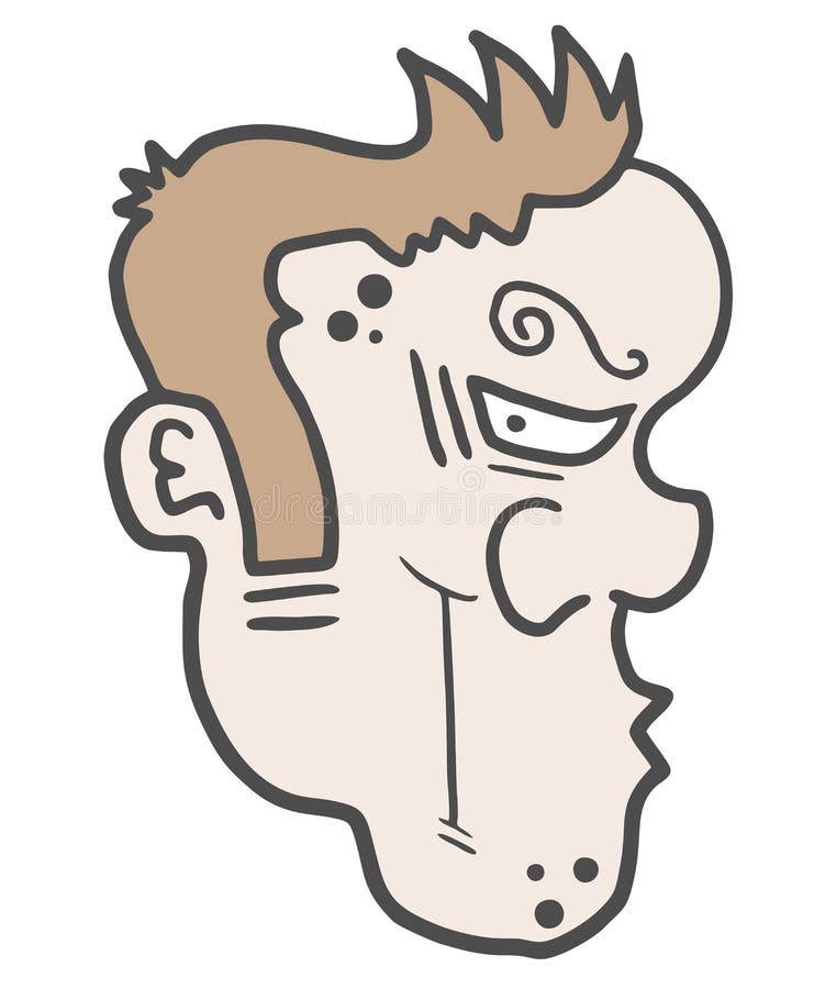 Deformed Face Stock Illustrations – 689 Deformed Face Stock ...