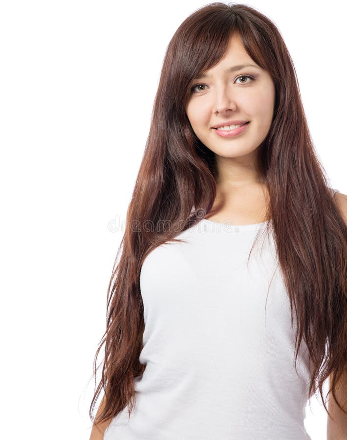 Face of a beautiful girl stock photo. Image of makeup - 61668412