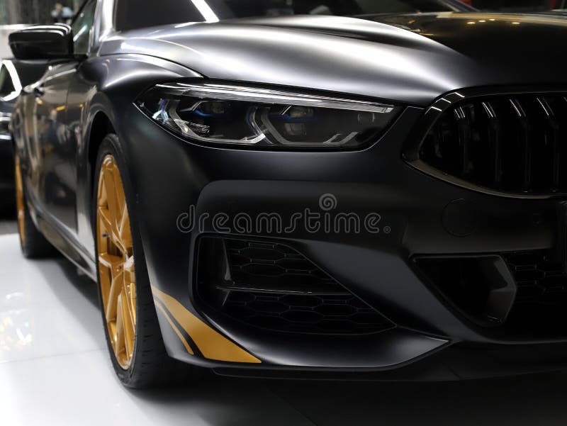 The face bmw car 8 stock image. Image of custom, nice - 202592977