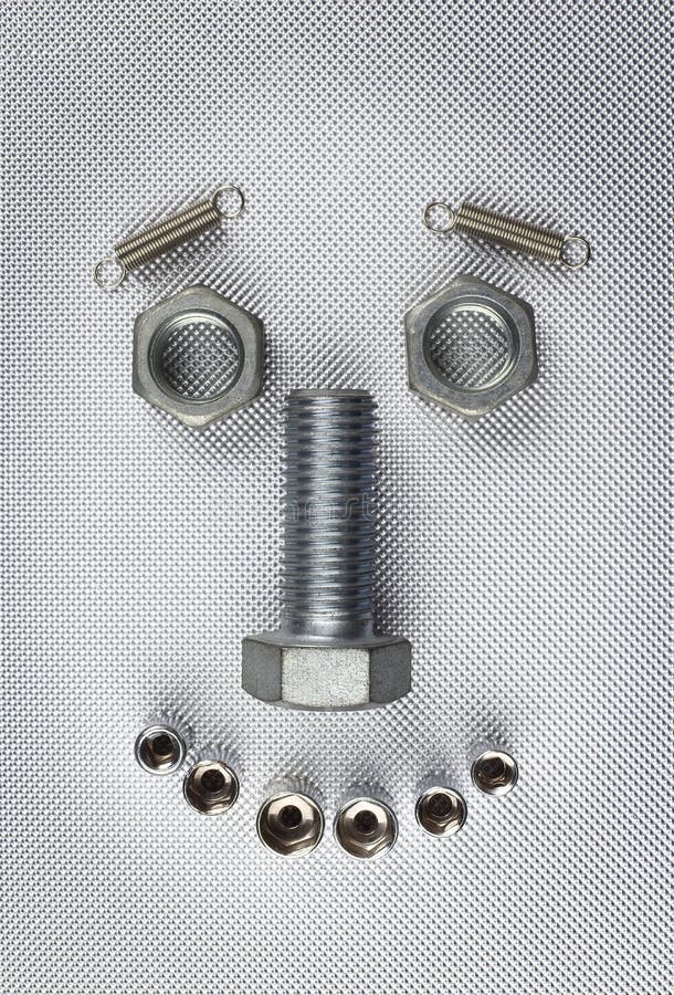 Face of bolt and nuts stock image. Image of construction - 86352115