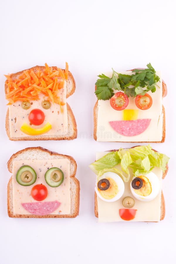 Face on bread stock image. Image of face, eating, vegetable - 28895399