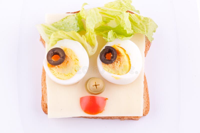 Face on bread stock image. Image of healthy, nutritious - 28895645
