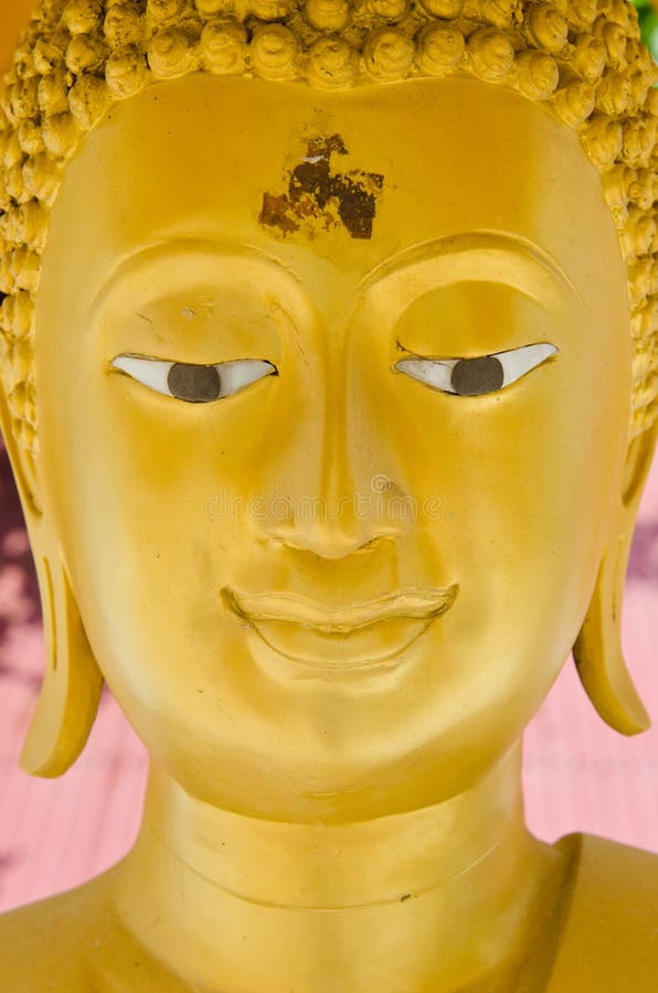 Face of buddha stock photo. Image of decoration, orient - 24203498