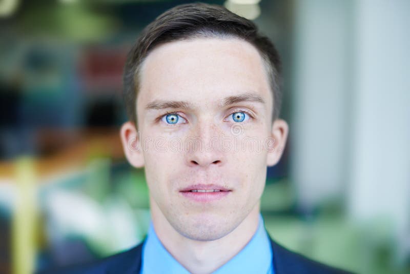 Face of businessman stock image. Image of handsome, business - 59332925