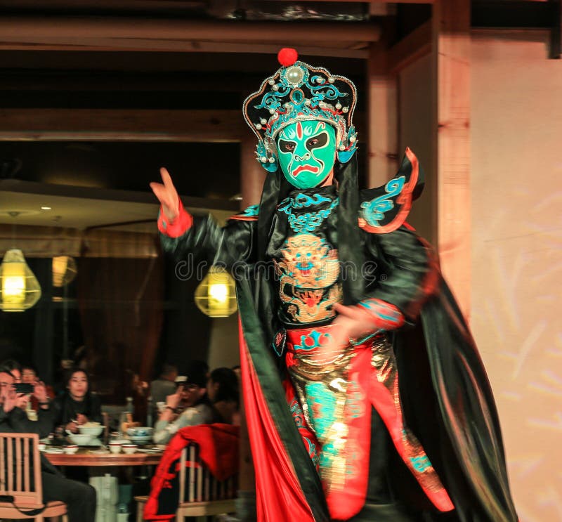 Face Changing Performance in Chengdu, China Editorial Photo - Image of ...