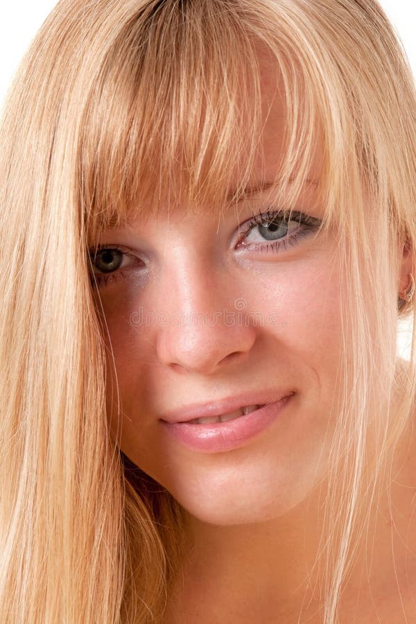 Face close up. stock photo. Image of makeup, human, beauty - 7534278