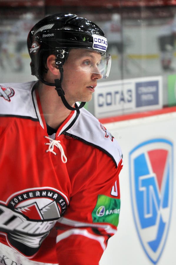 Face Close-up Hockey Player Editorial Stock Photo - Image of helmet ...