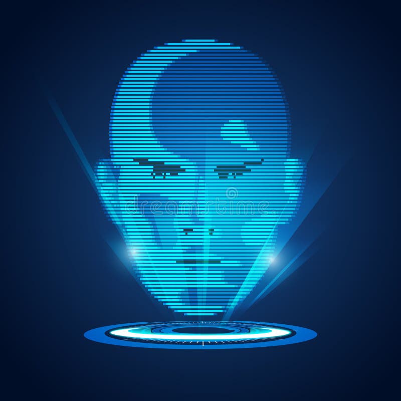 Electronic Face Stock Illustrations – 8,179 Electronic Face Stock ...