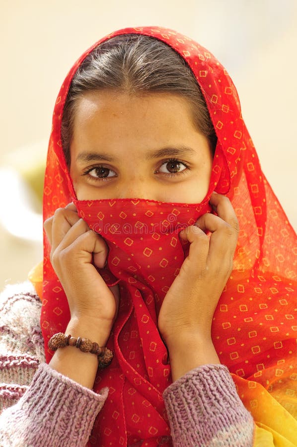 Face covered girl stock photo. Image of poor, face, beauty - 13232458