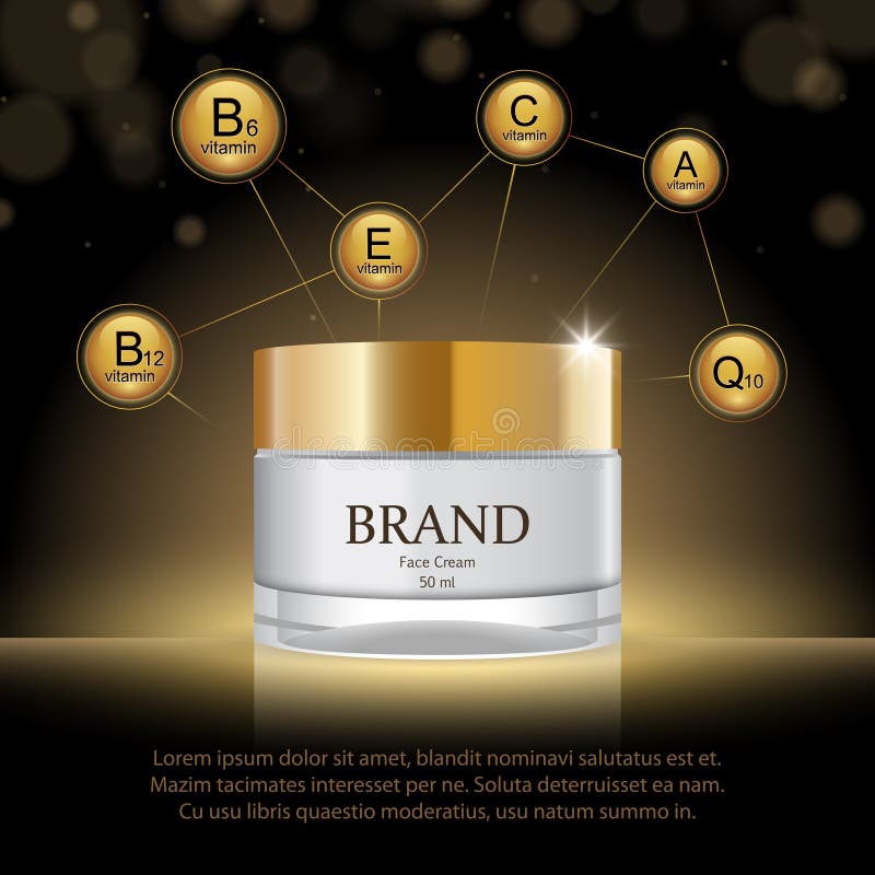 Vitamins. Abstract Background Stock Vector - Illustration of health ...