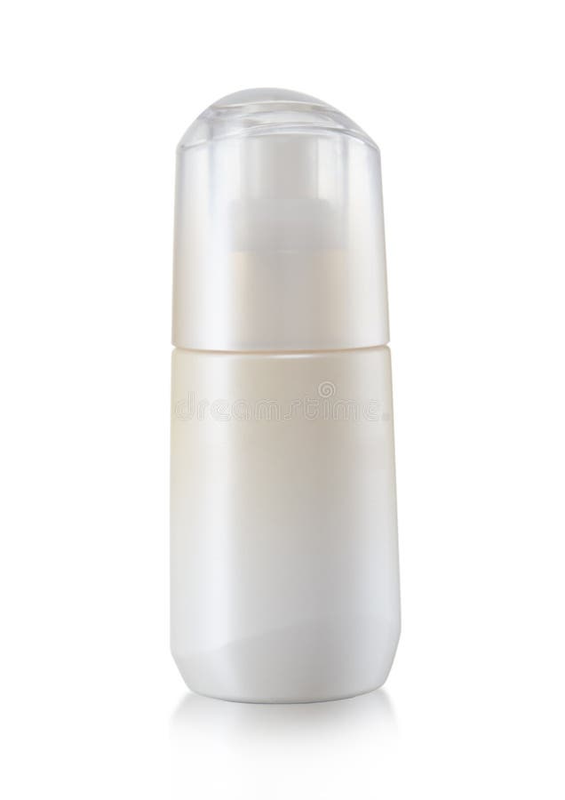 Face Cream Spray Emulsion Container on White Background Stock Image ...