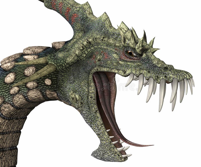 Face of a Creature stock illustration. Illustration of satan - 4122860