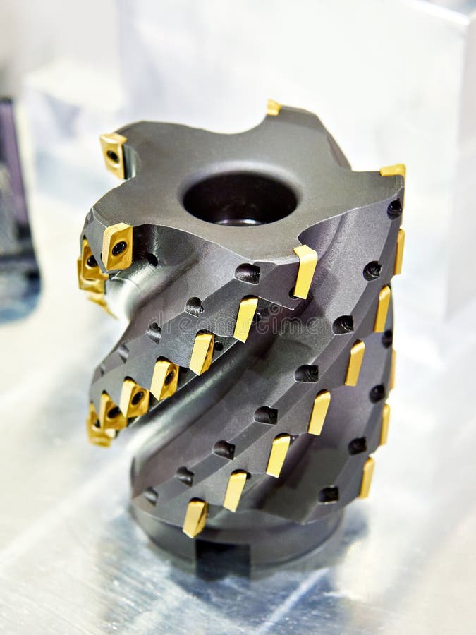 Face cylindrical mills stock photo. Image of carbide - 221495640