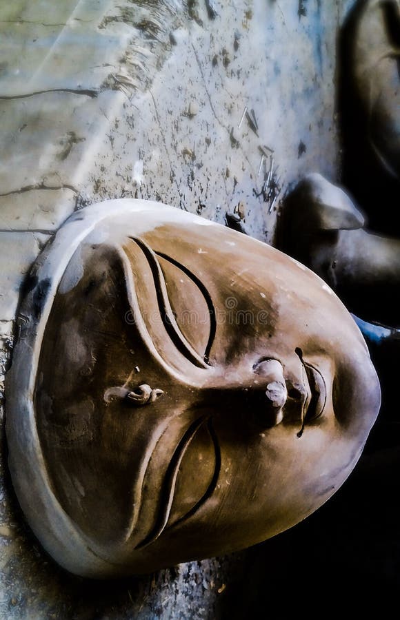 Face of Durga stock photo. Image of durga, eyes, handmade - 159219206