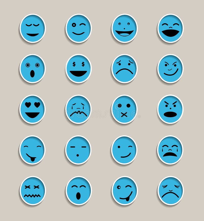 Face-emotion-icon stock vector. Illustration of sleep - 41955340