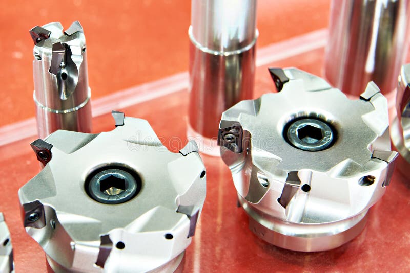 Face and end mills stock photo. Image of holder, milling - 250680314