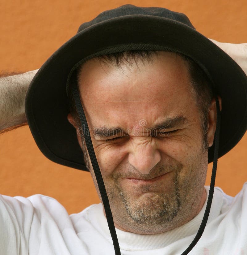 Face Expression / Horrible Stress Stock Photo - Image of whiskers ...