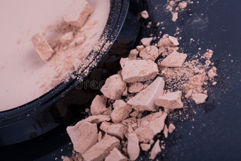 Face foundation powder stock image. Image of beauty, crumb - 49313809