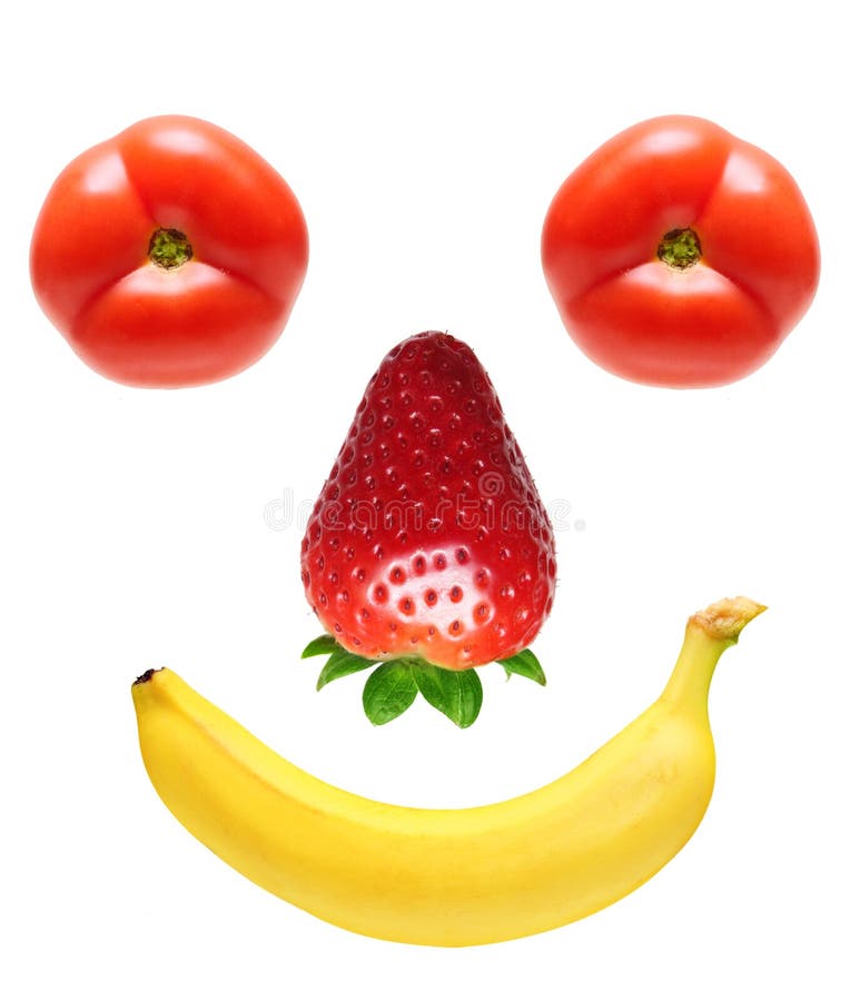 Face from fruits stock image. Image of facial, positivity - 29295753