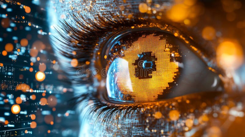 A Face Generated by a Computer among Abstract Lines and Points ...