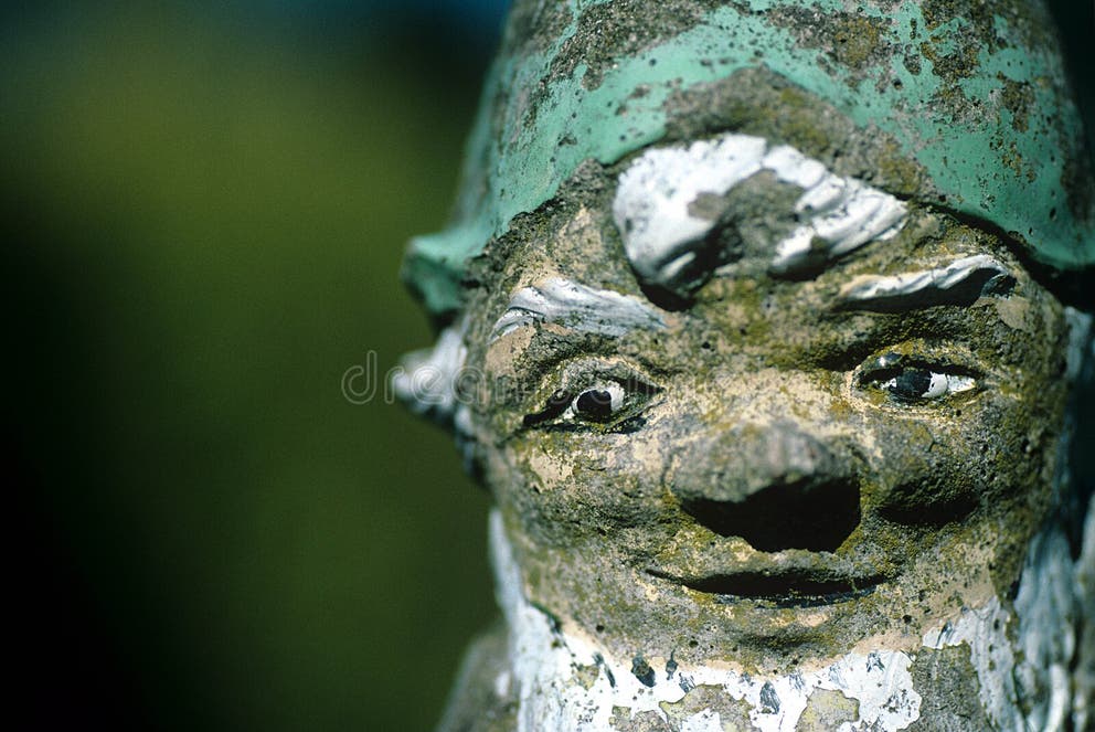 Face of Gnome. stock image. Image of gnome, broken, humor - 886293