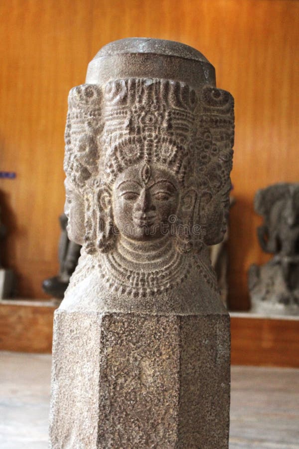 4 face hindu god stock image. Image of architecture, aged - 65642799