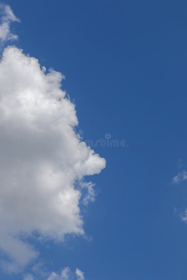 Face of a Human in the Clouds Stock Image - Image of illusion, scene ...