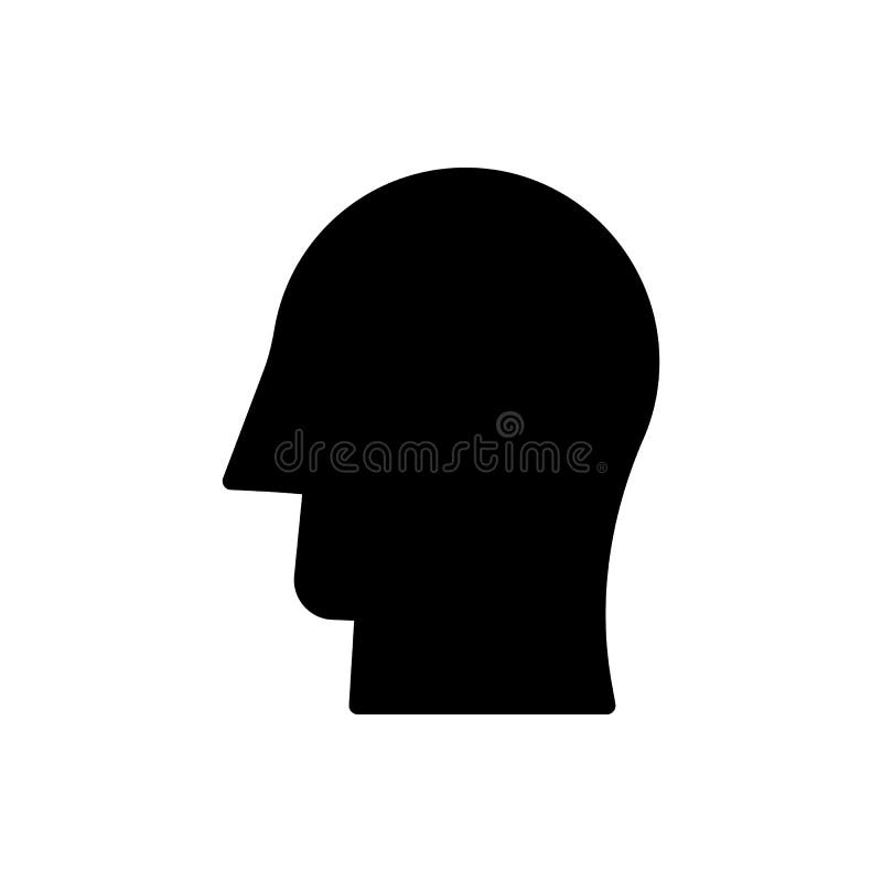 Face Icon, Head Icon Vector Illustration Stock Vector - Illustration of ...