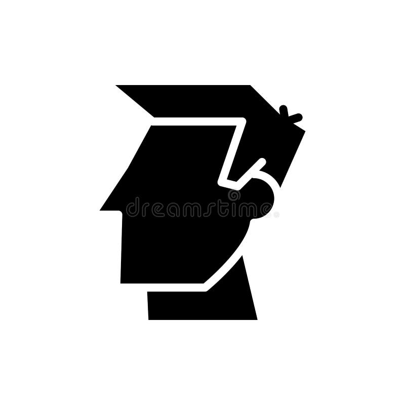 Face Icon, Head Icon Vector Illustration Stock Vector - Illustration of ...