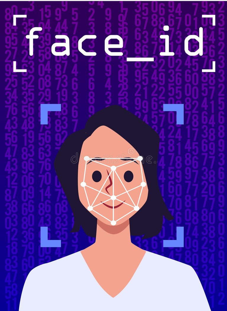 Biometric Identification Options Banner Stock Illustrations – 1 Biometric Identification Options ...