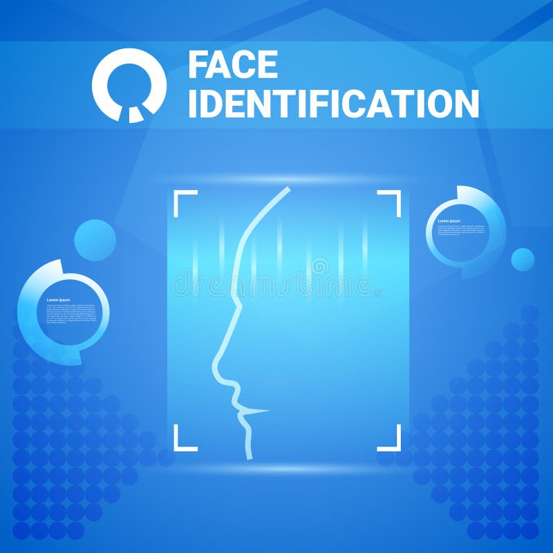 Face Identification System Scanning Modern Access Control Technology ...