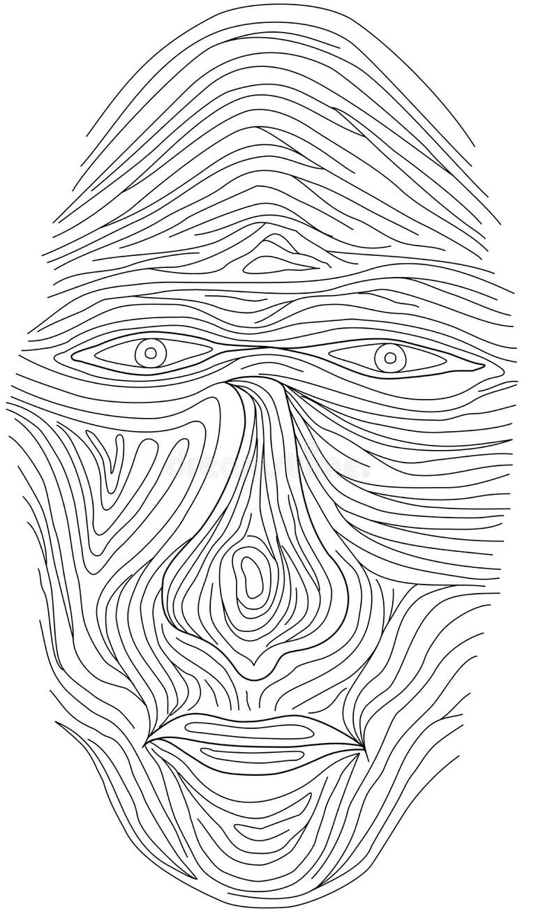 Face Imprint Stock Illustrations – 1,622 Face Imprint Stock ...